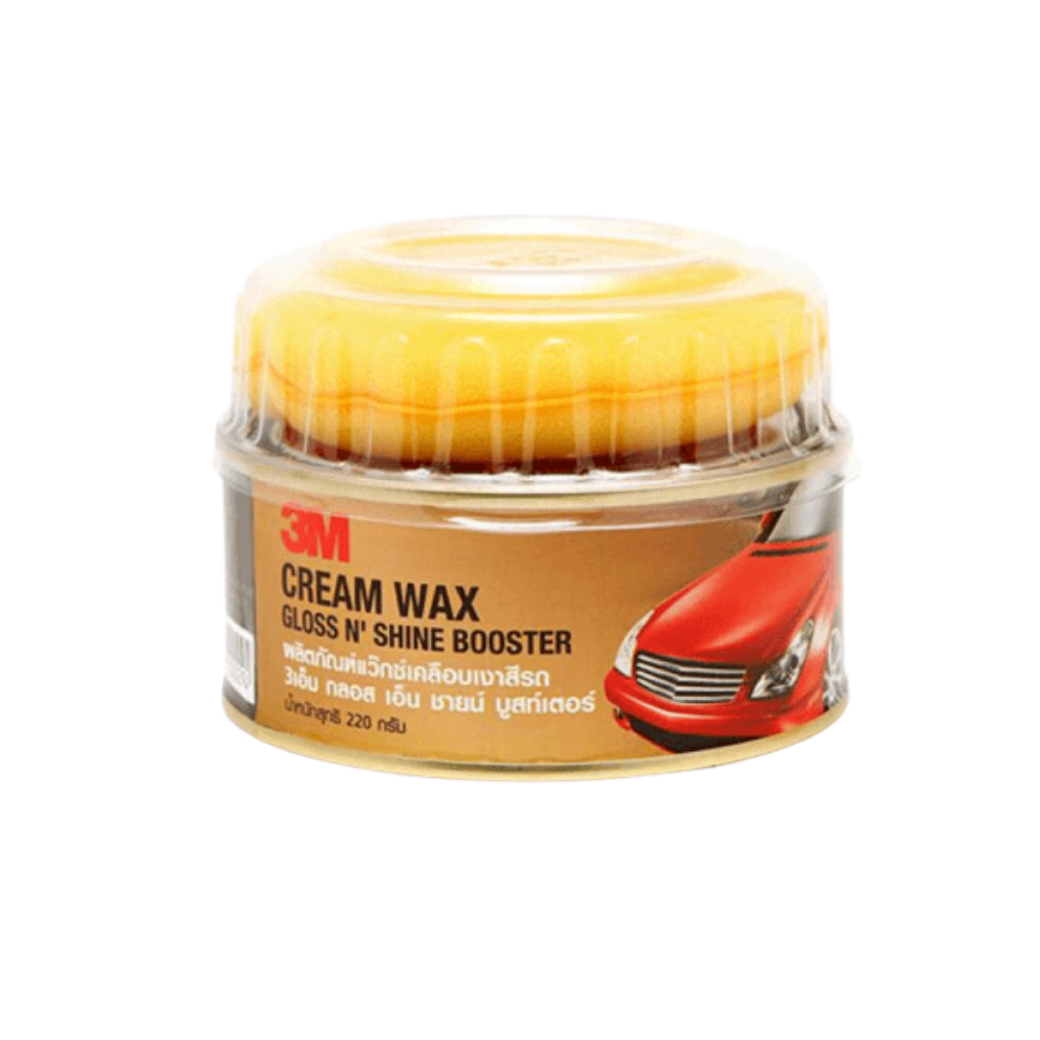 AD-49 Cream Wax เคลือบเงาสีรถ 3M กรอส เอ็น ชายน์ บูสท์เตอร์ ขนาด 220 ...