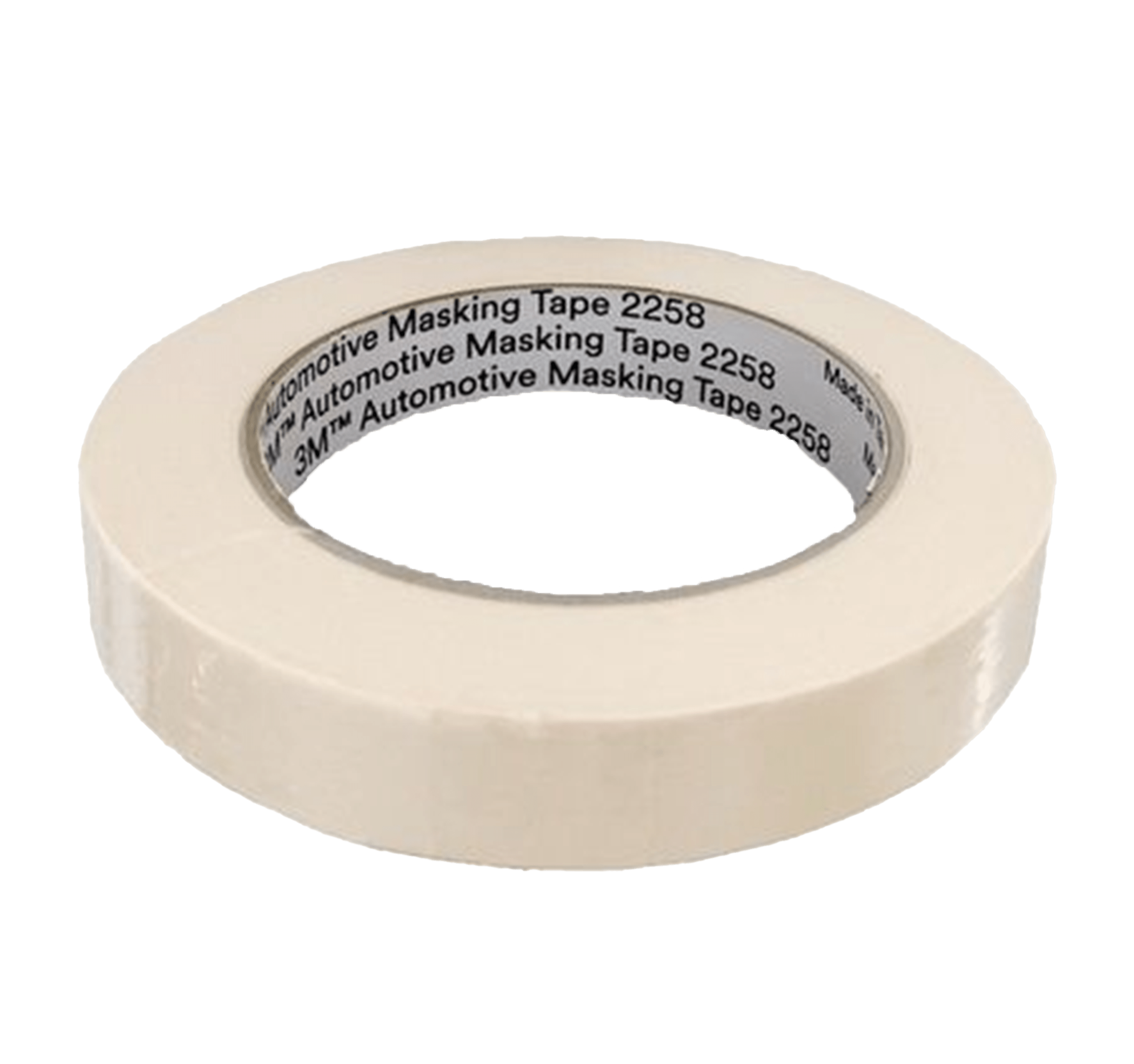 DL-74 เทปกาวย่น 72275 3M 2558 Auto Masking Tape (18mmx50m) 48ม้วน/กล่อง ...